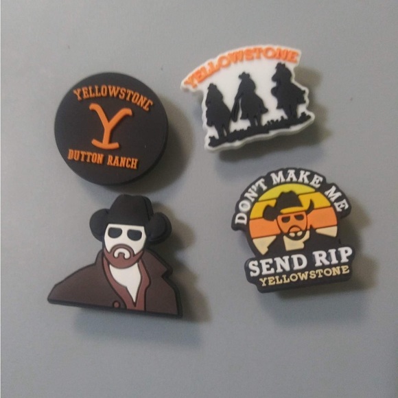 CROCS | Jewelry | Yellowstone Croc Charm Set | Poshmark